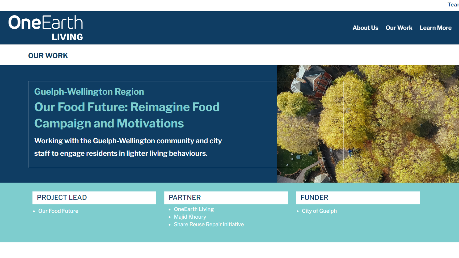 Guelph-Wellington Region - Our Food Future: Reimagine Food Campaign and ...